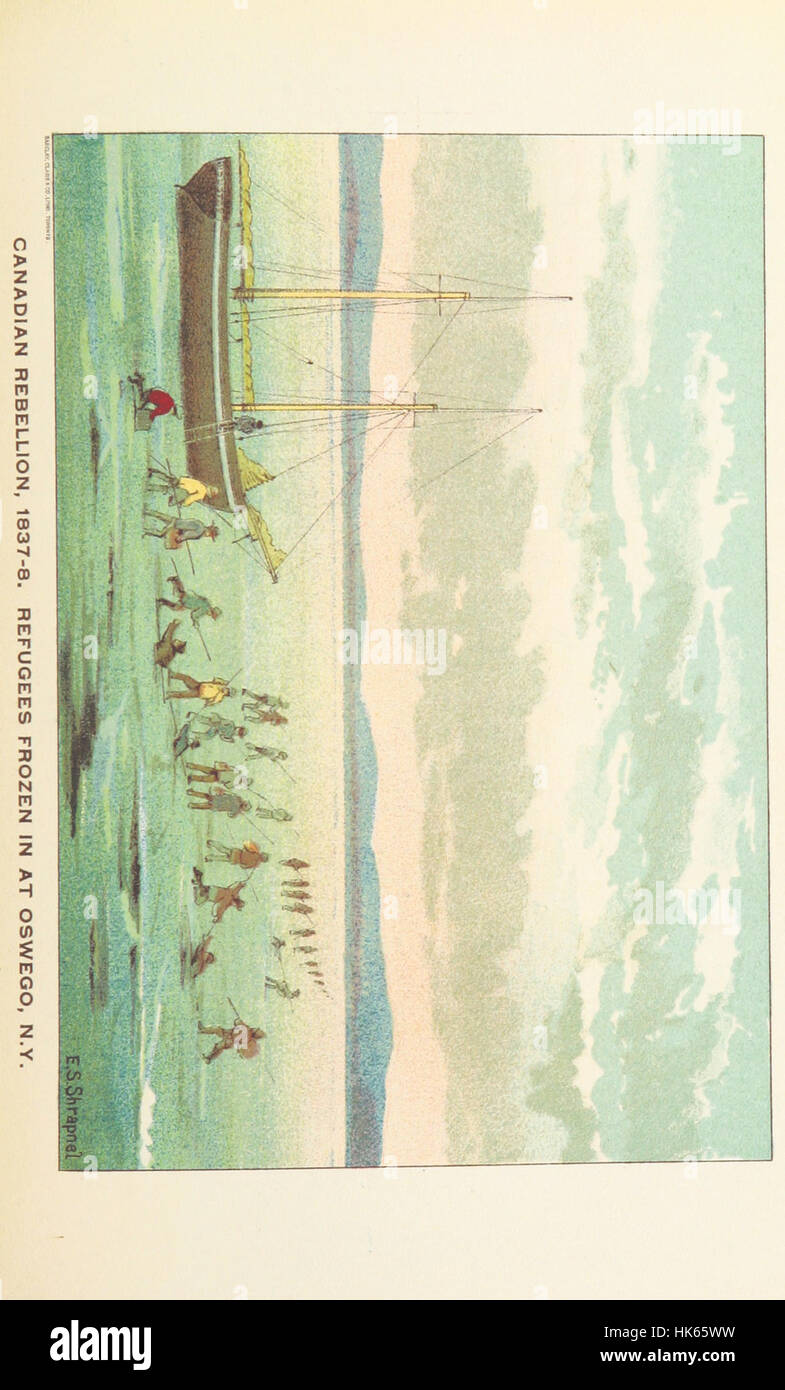 A page from 'Upper Canada Sketches,' featuring illustrations, portraits ...
