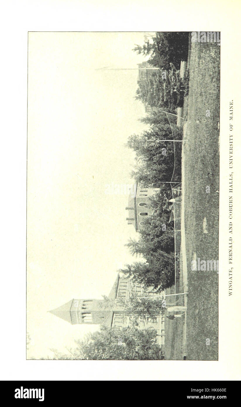 An image from 'The City of Bangor,' depicting key landmarks and urban ...