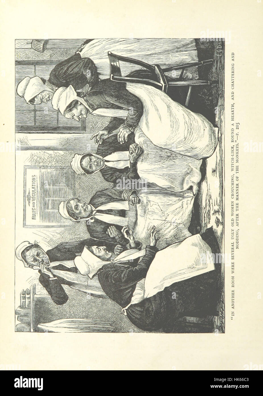 Illustration from 'The Works of Charles Dickens', showing scenes from ...