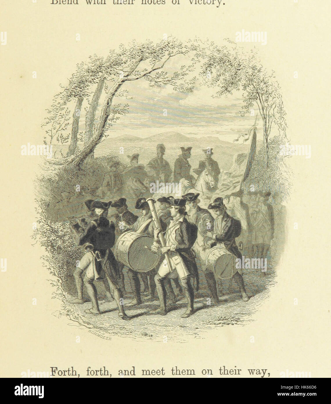 A page from 'A Gallery of Famous English and American Poets', featuring ...