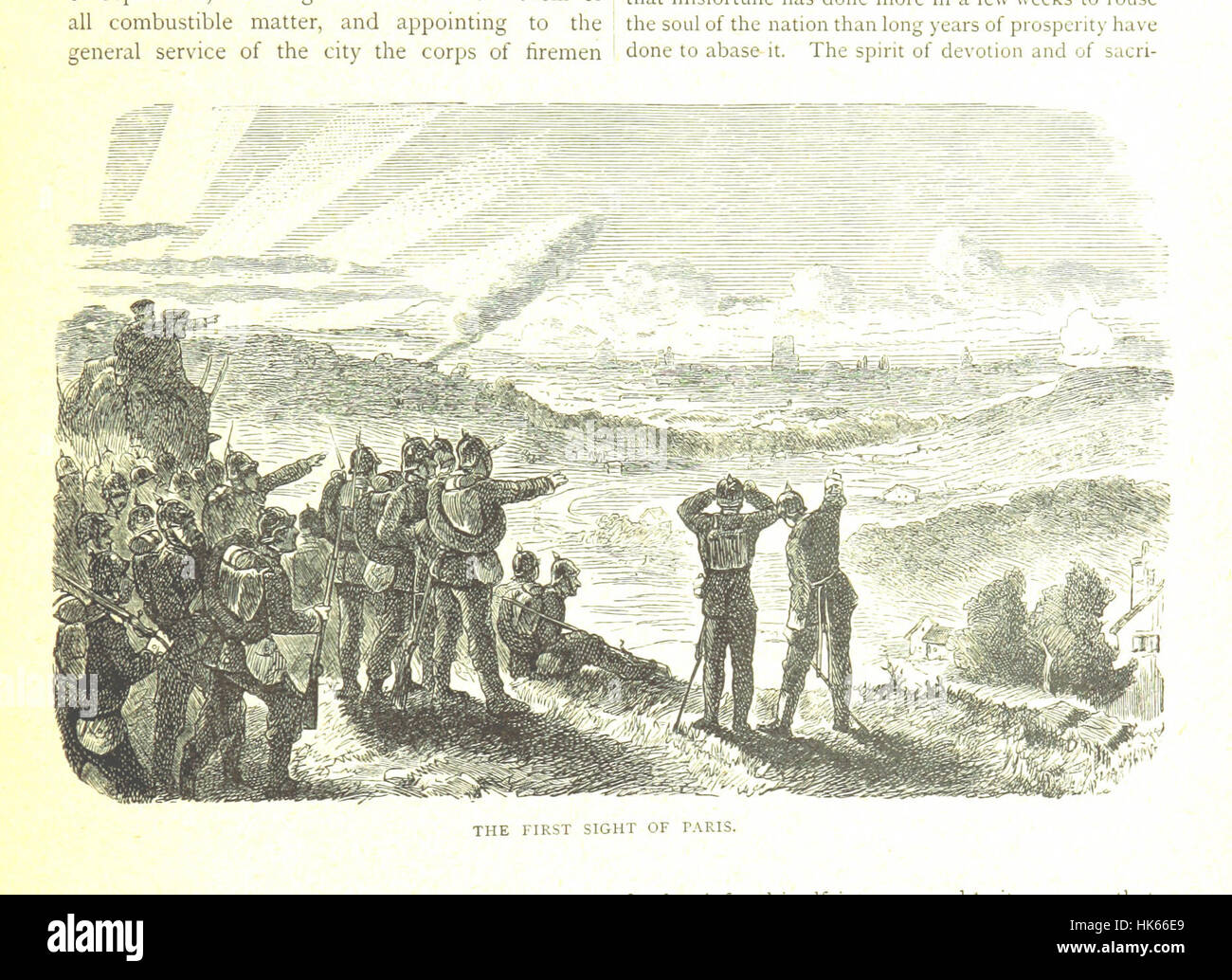 A page from 'Cassell's History of the War between France and Germany ...