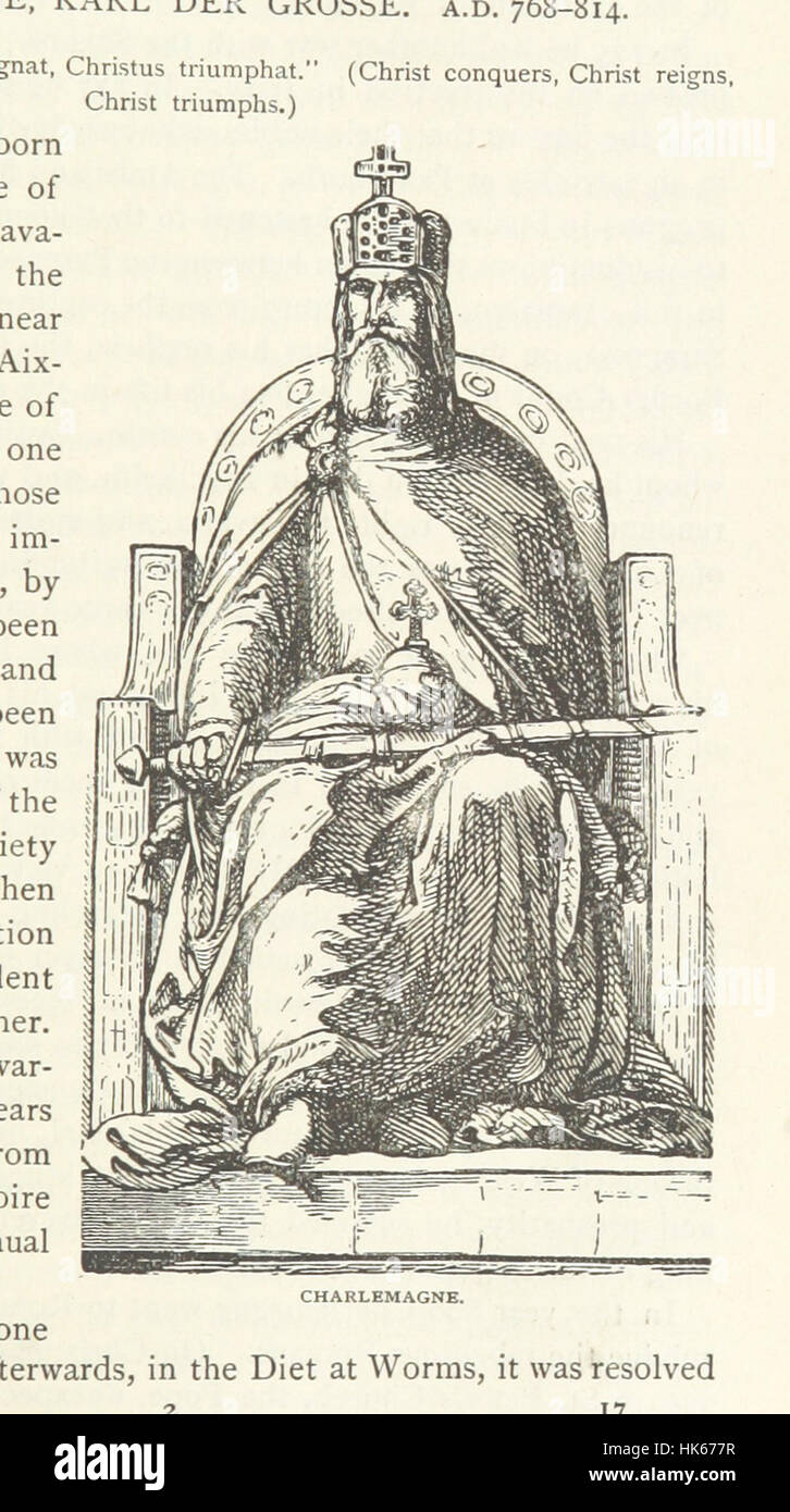This image from page 23 of 'History of the German Emperors and their ...