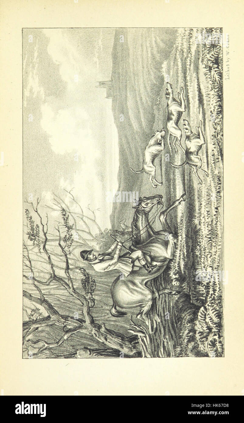 An illustration from 'Hunting Songs, Ballads, etc.' on page 23 ...