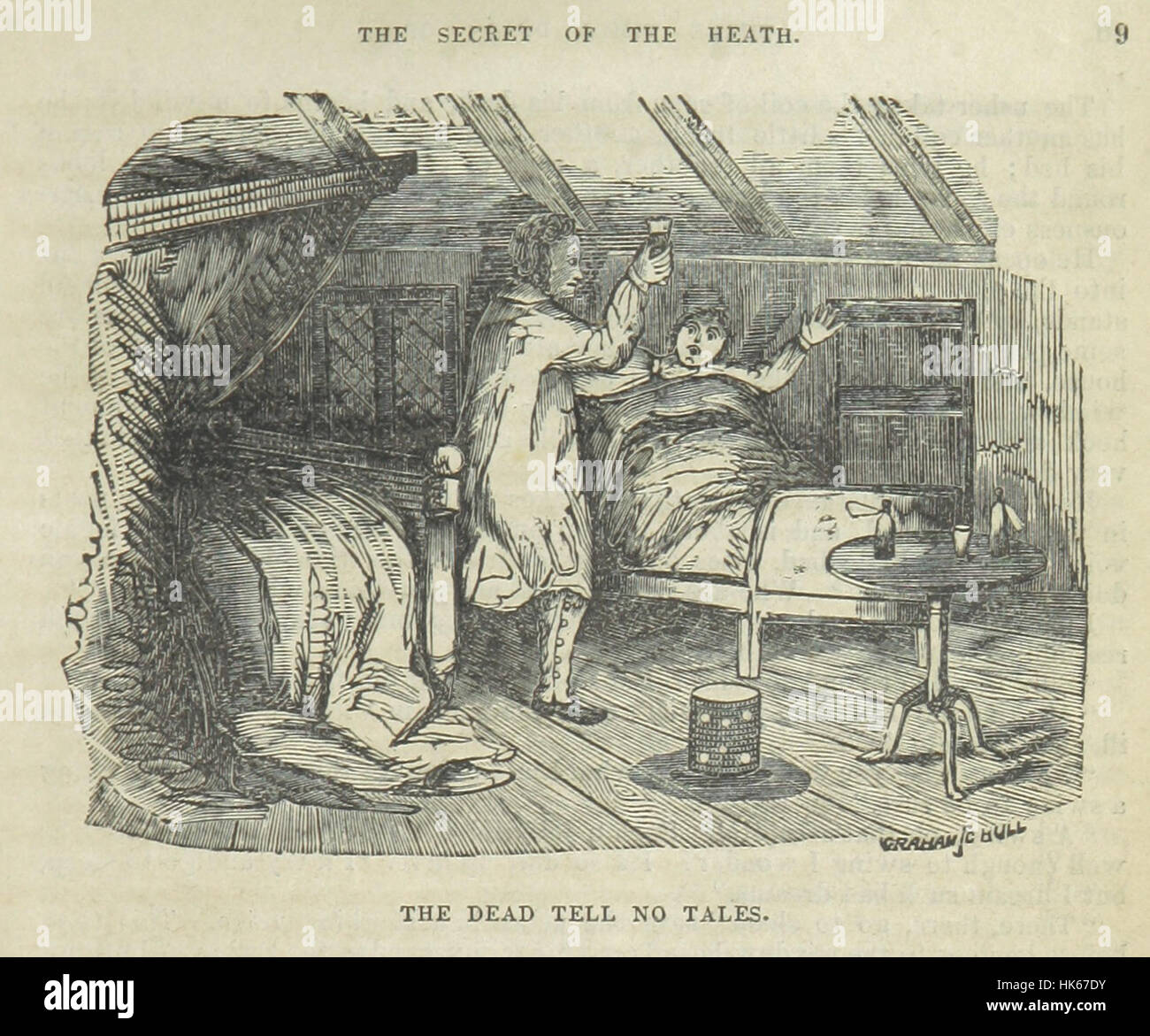 A page from 'The Trail of the Serpent', a historical narrative ...