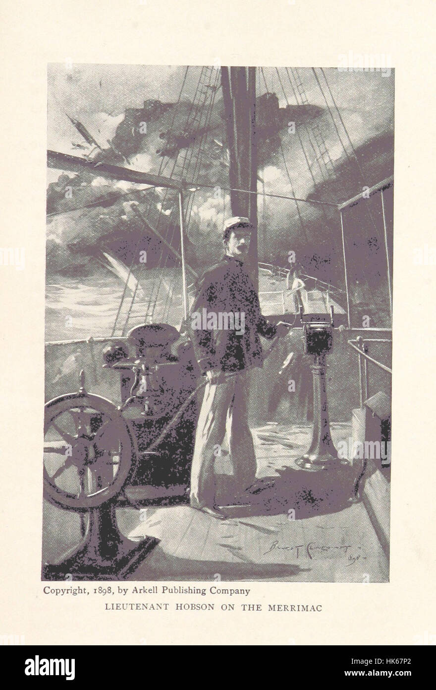 Image from 'The American War with Spain,' detailing the 1898 conflict ...