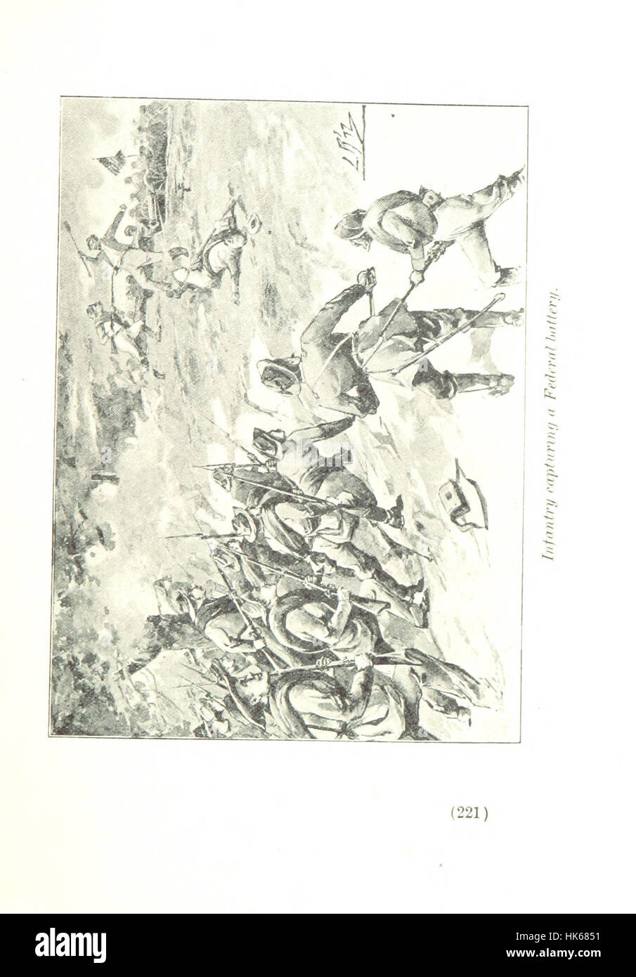 An illustration from 'Hampton and his Cavalry in '64,' depicting the ...