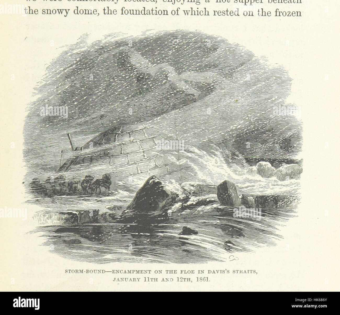 Image from 'Life with the Esquimaux,' detailing Captain C. F. H.'s ...