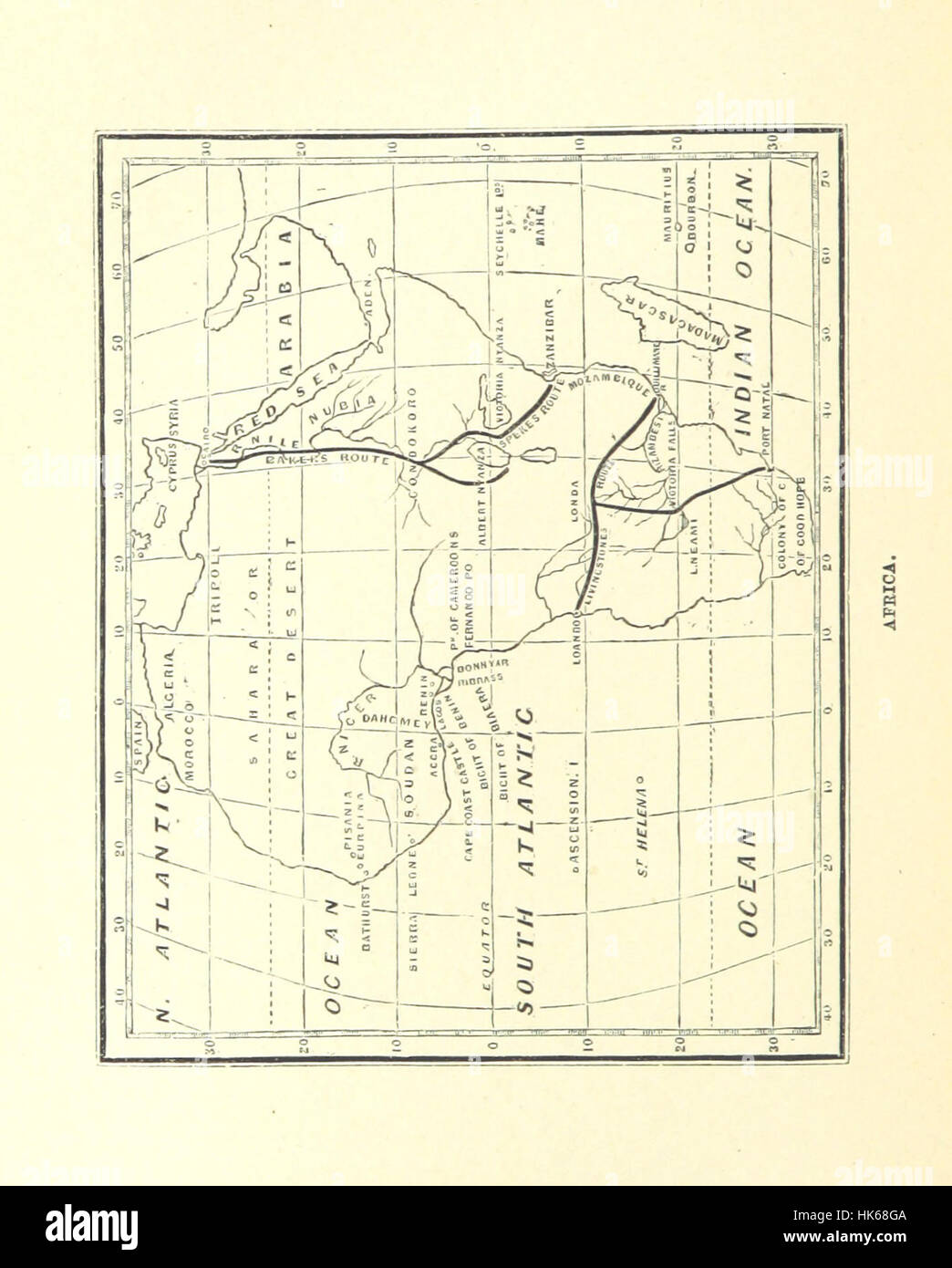 1872 world map hi-res stock photography and images - Alamy