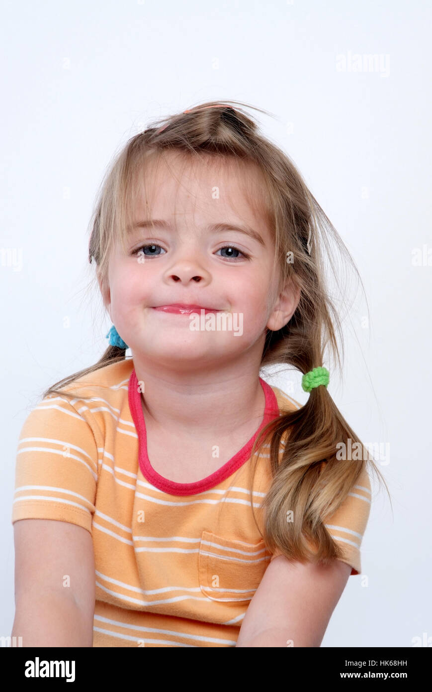 Little girl, three years old Stock Photo - Alamy