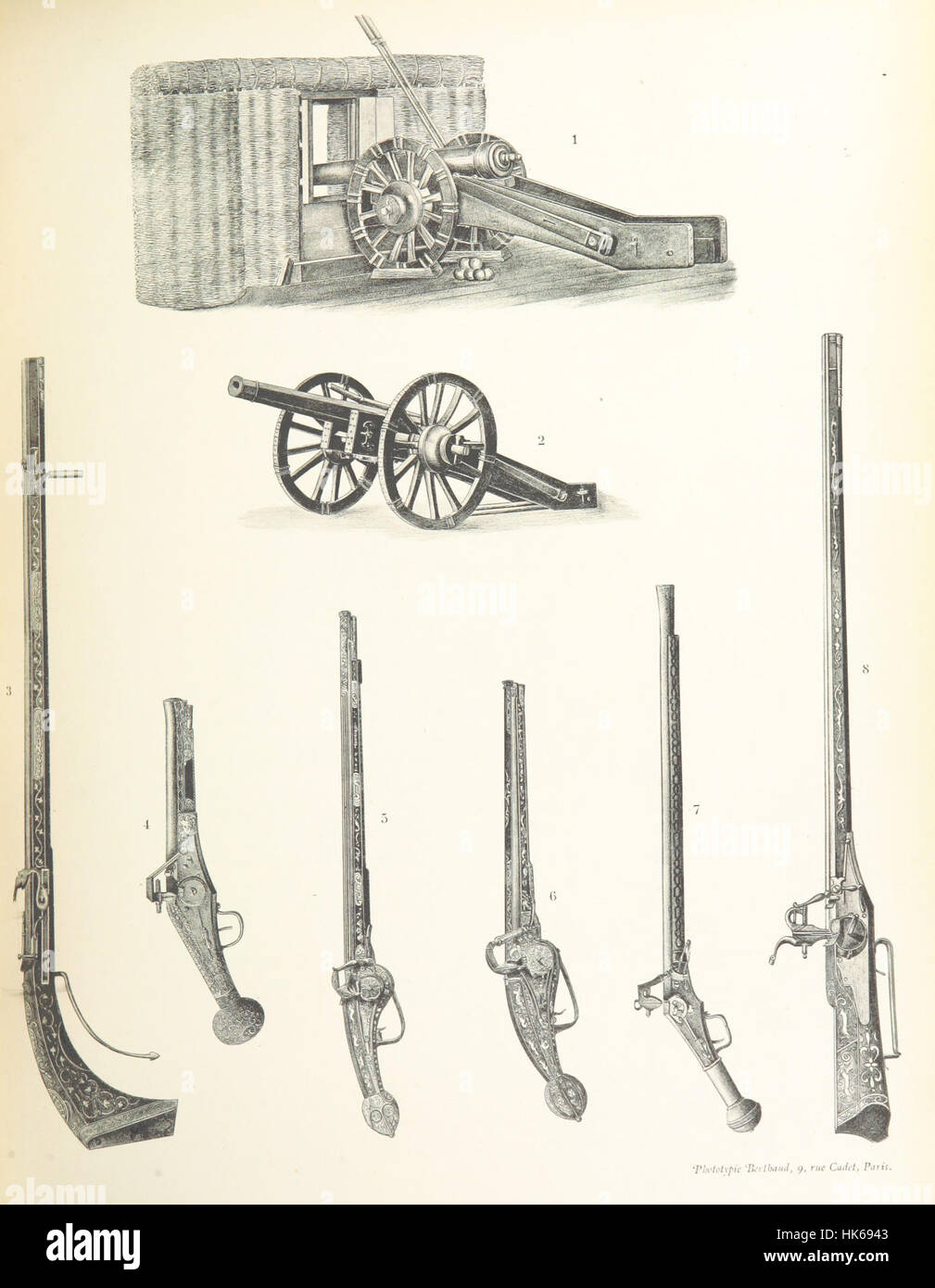 Image showing a page from 'La Guerre de 1557 en Picardie', a historical ...