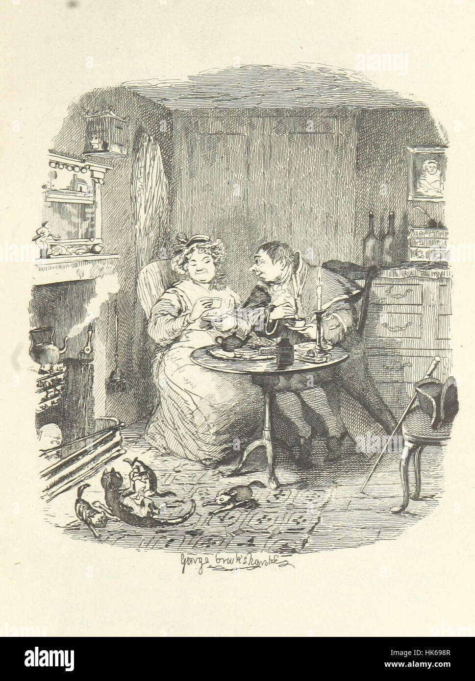 An illustration from 'Works of Charles Dickens,' part of a new ...