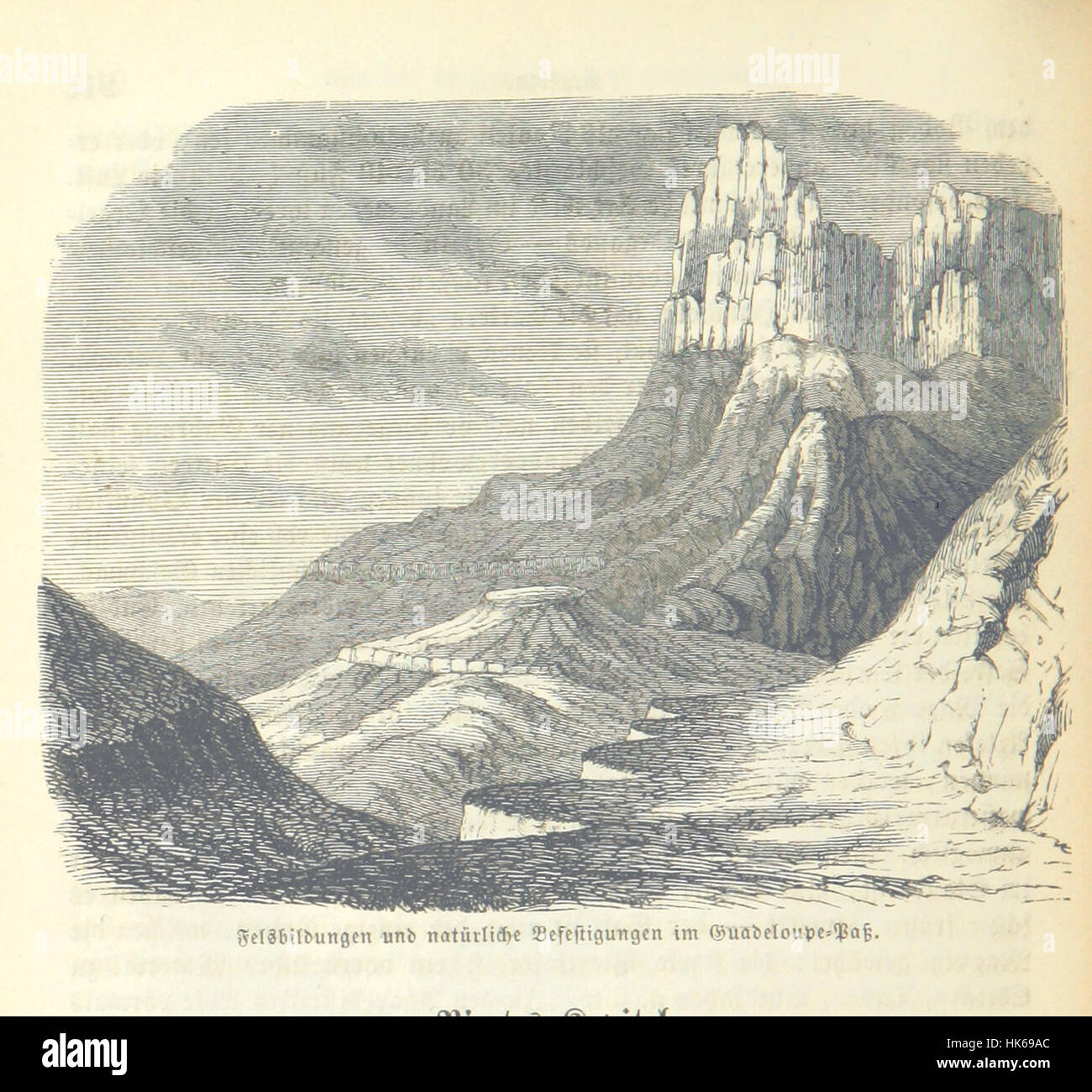 Image from 'Das heutige Mexiko' depicting Mexico under Spanish rule and ...