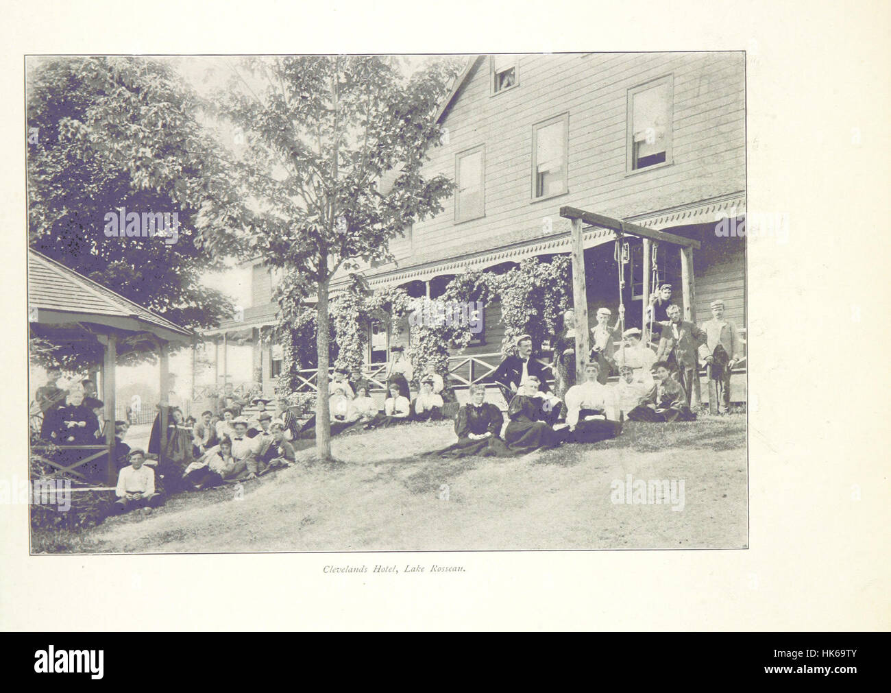 Vintage map of muskoka hi-res stock photography and images - Alamy