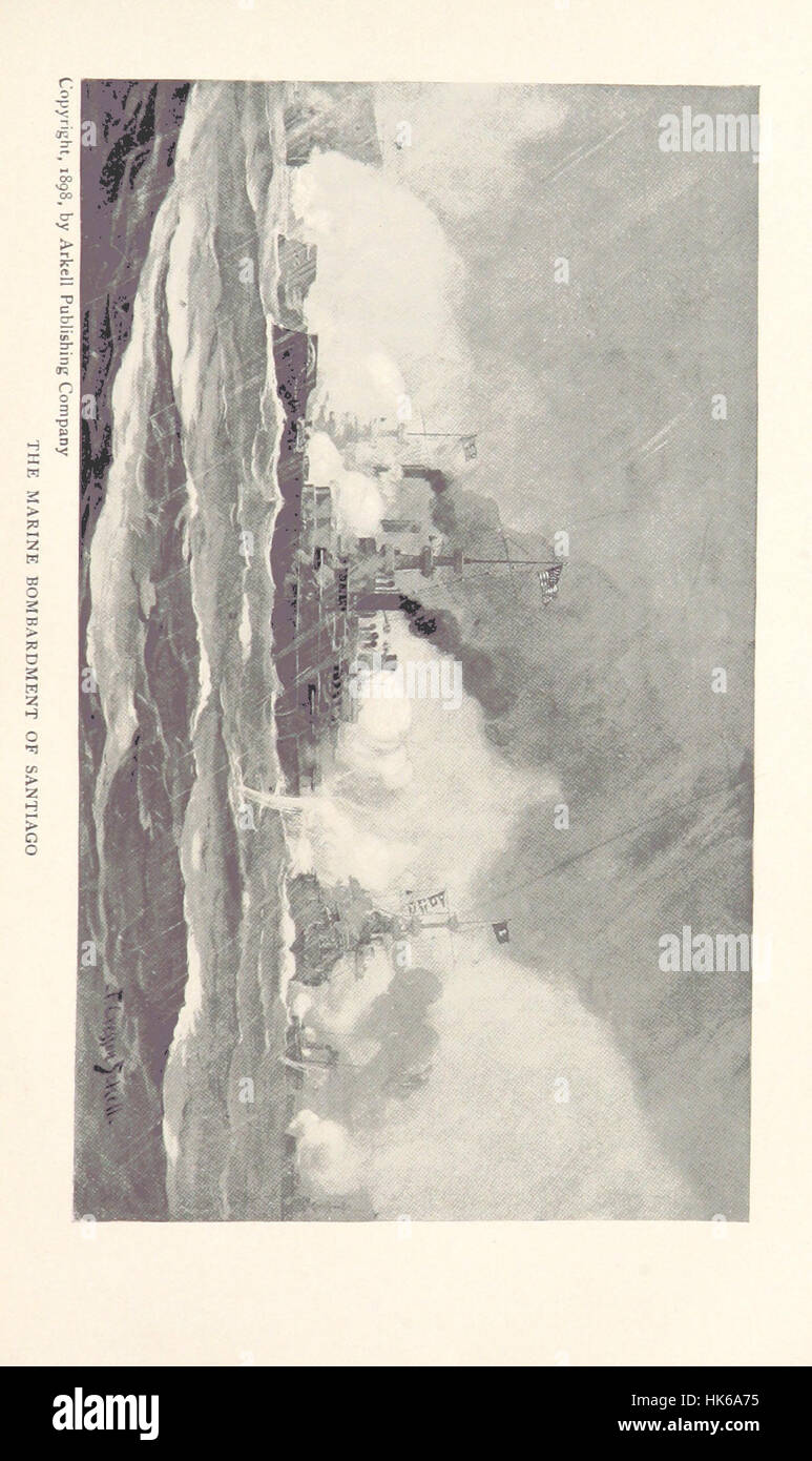 Photograph showing maps and illustrations related to the American War ...
