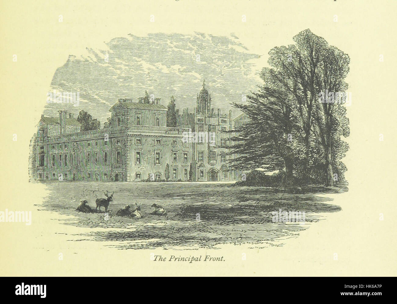 Illustration from 'The Stately Homes of England,' page 241, depicting a ...