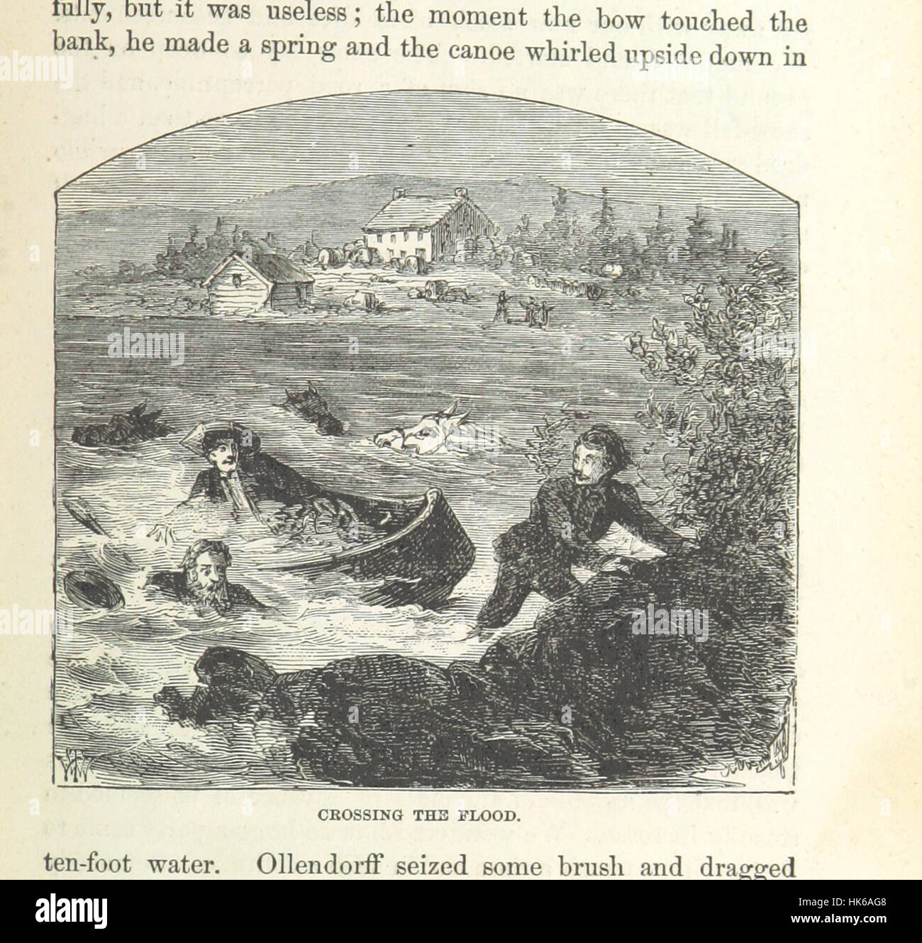 Image taken from page 243 of 'Roughing It', depicting scenes from Mark ...