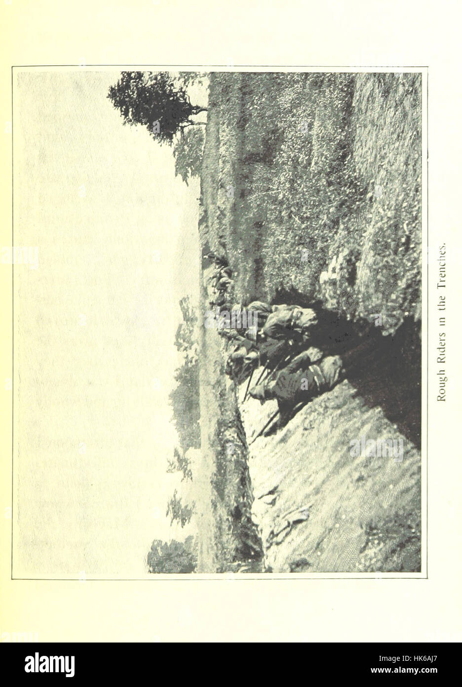 Illustration from 'The Rough Riders', depicting the story of Theodore ...