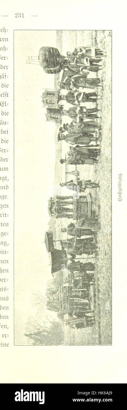 The image is from 'Um die Erde in Wort und Bild', a work illustrating ...