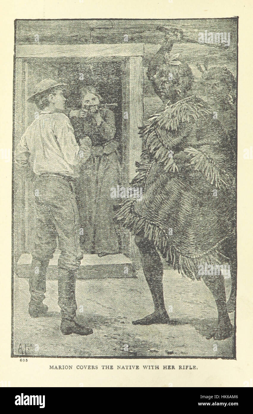 Image from page 244 of 'Maori and Settler,' illustrating the conflict ...