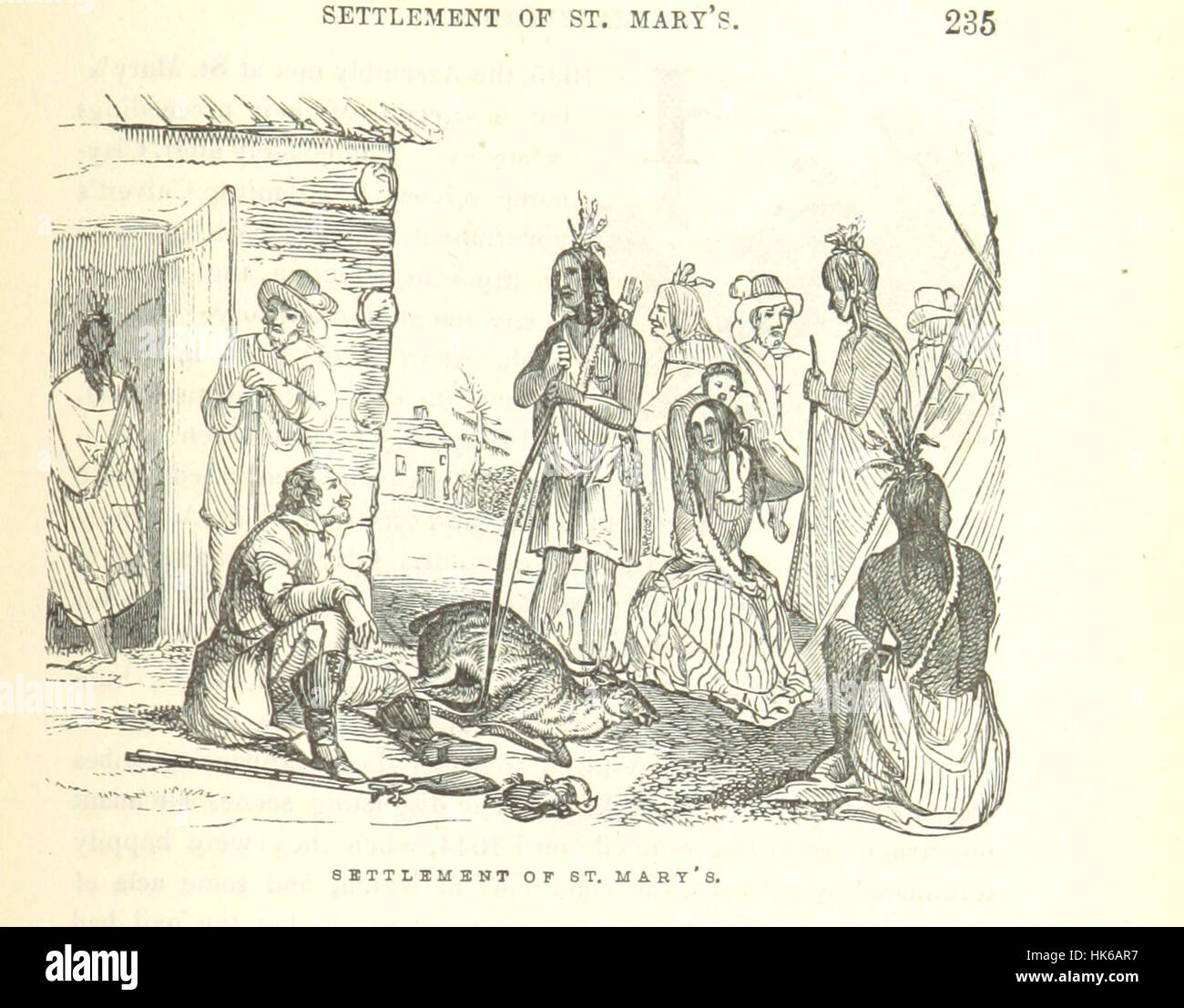 Image from 'An Illustrated History of the New World,' showing the ...