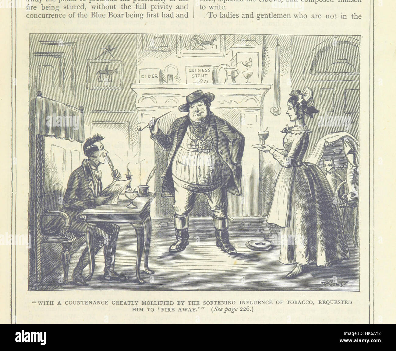 Illustration from 'The Works of Charles Dickens', showing scenes from ...