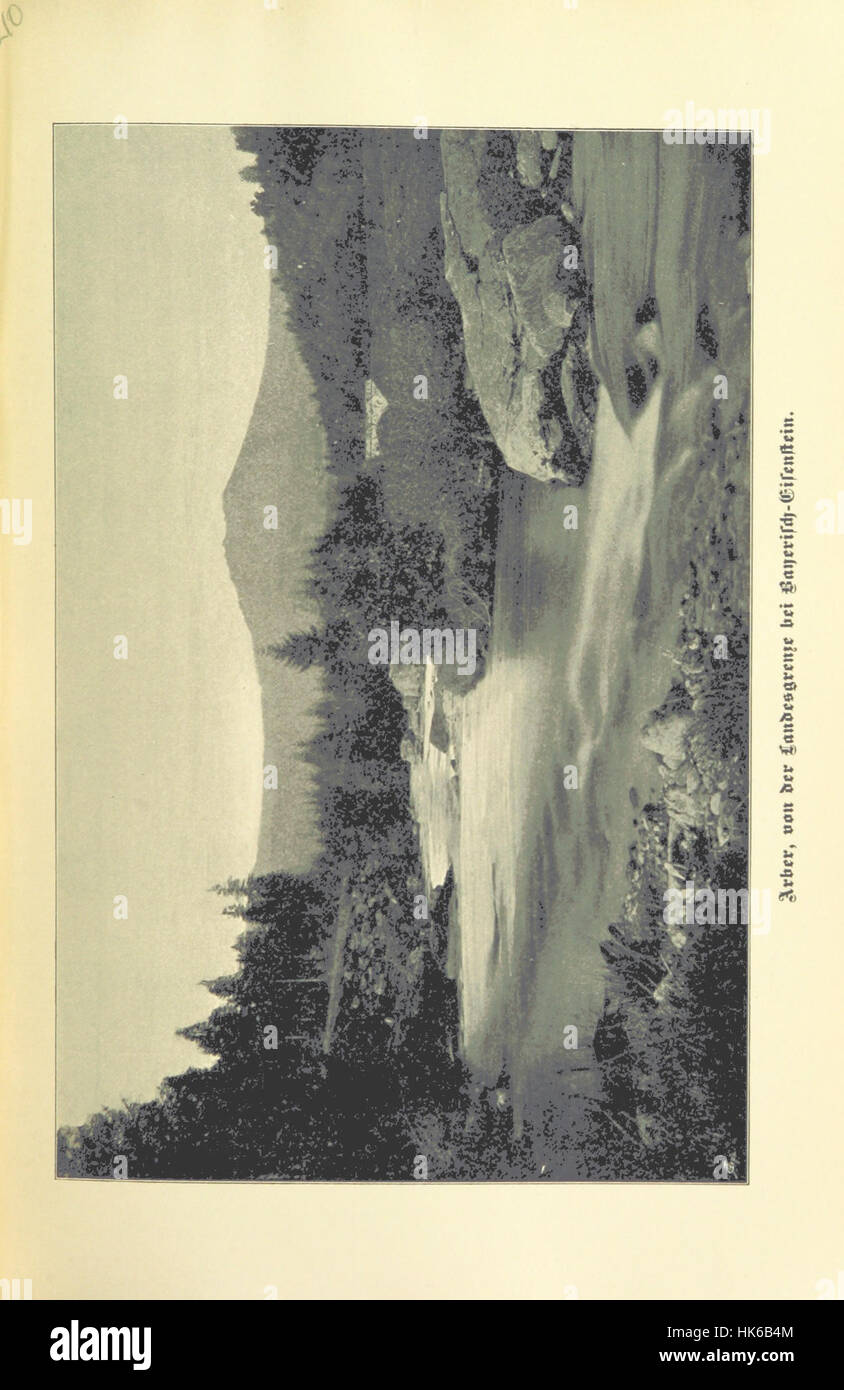 Illustration from 'Die Erde', showing general geography and land ...