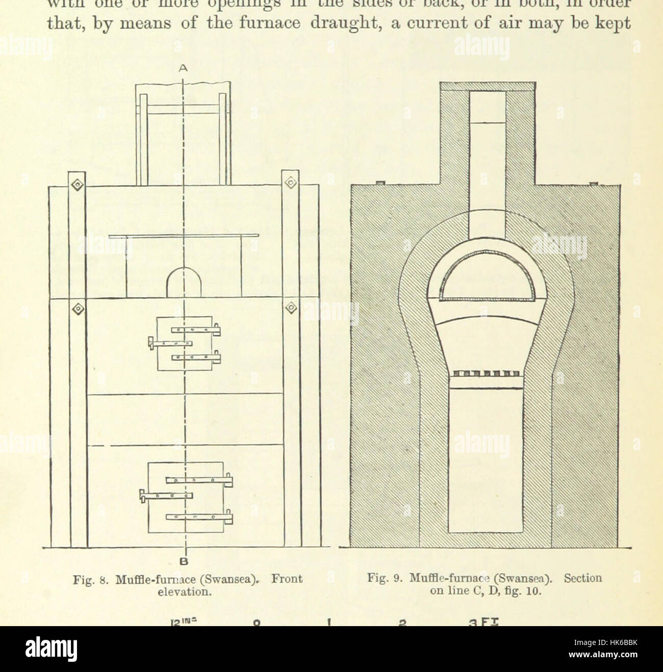 Photograph from 'Metallurgy', showcasing the process of extracting ...