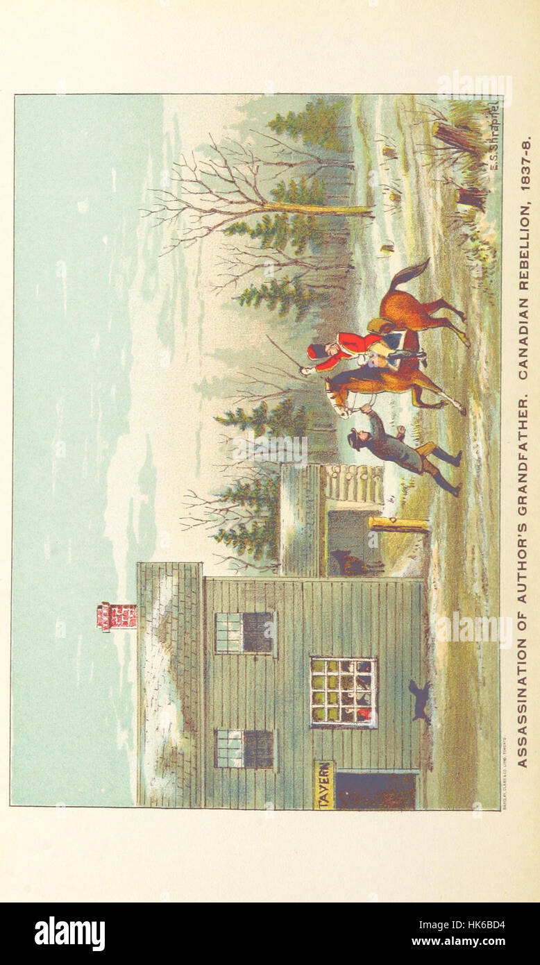 An image from 'Upper Canada Sketches,' depicting the landscapes and ...