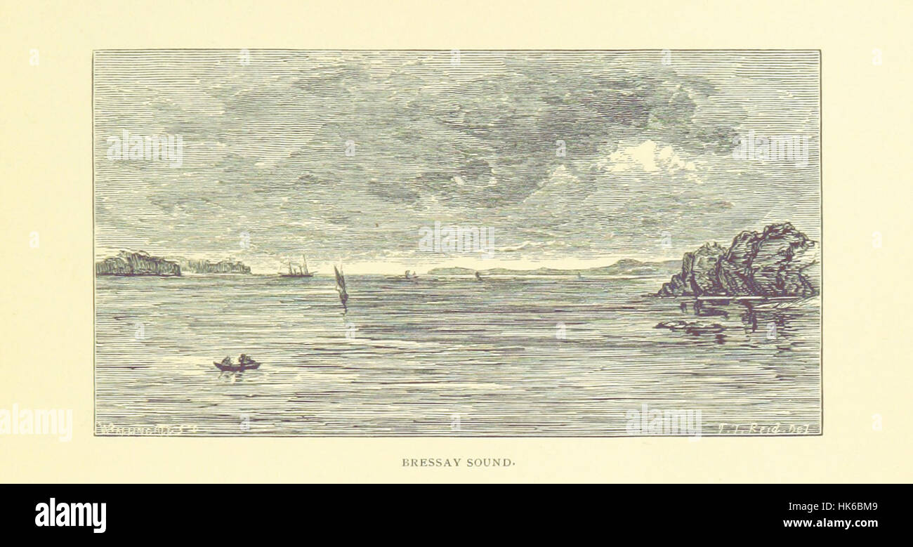 A page from 'Art Rambles in Shetland,' offering a visual exploration of ...