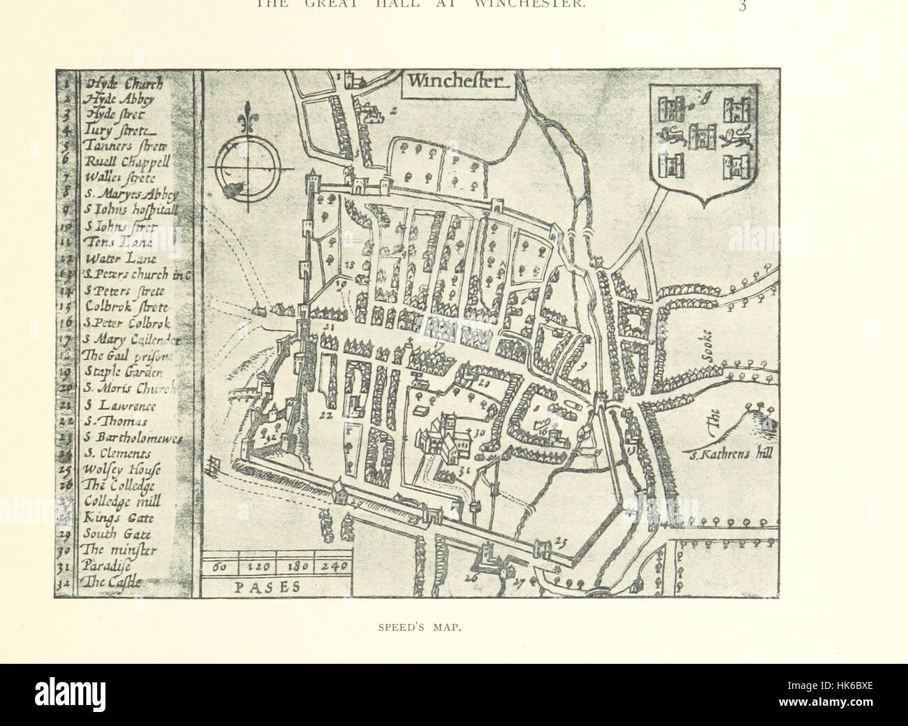 Winchester hampshire map hi-res stock photography and images - Alamy