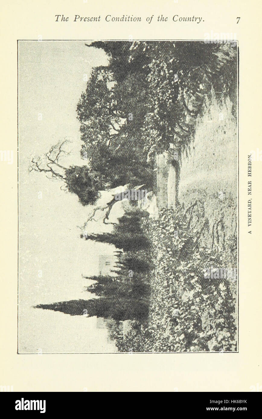 Image taken from page 25 of 'Village Life in Palestine,' depicting the ...