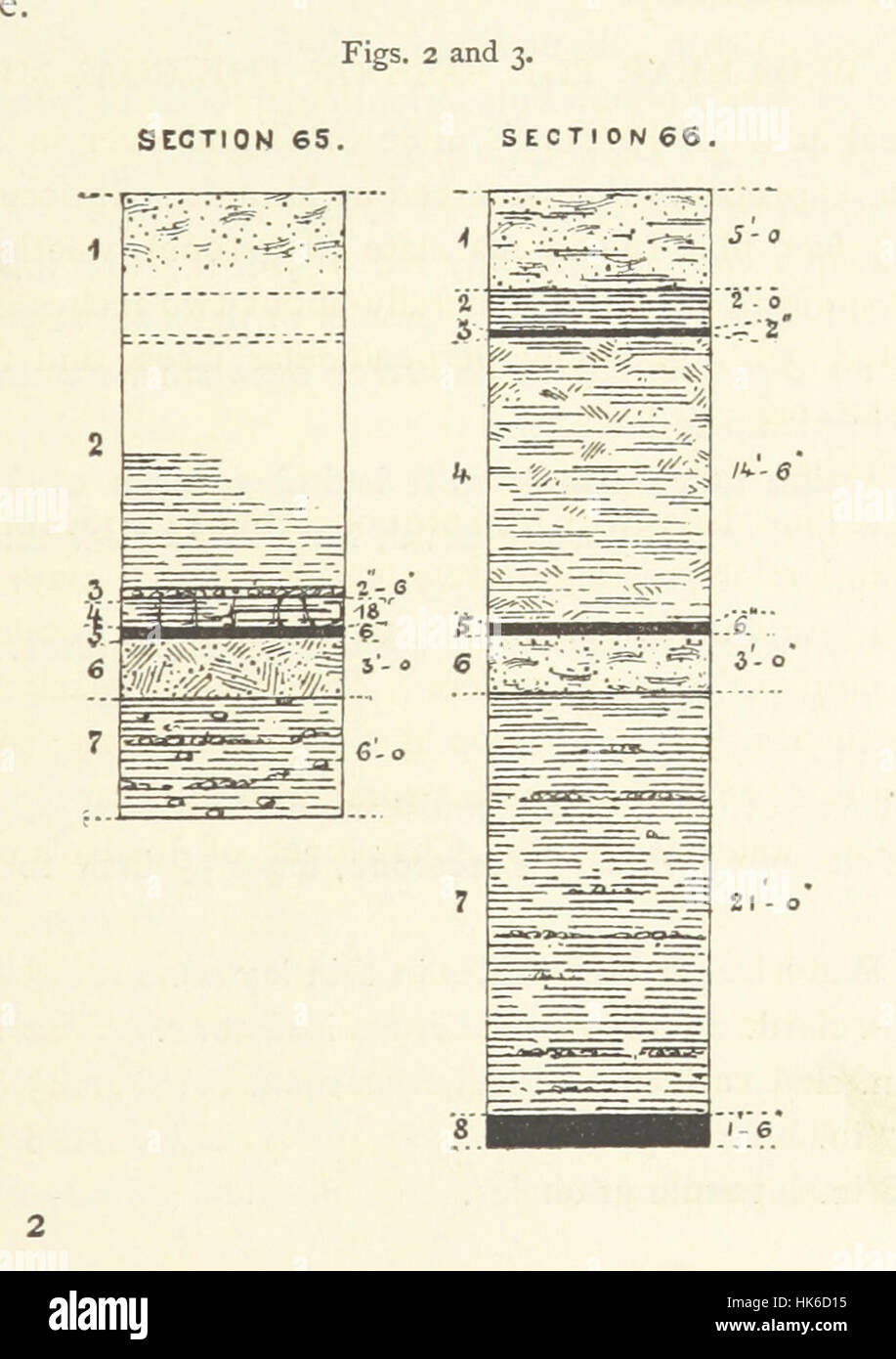 An illustration from the 'Preliminary report on the Iron Ores and Coal ...
