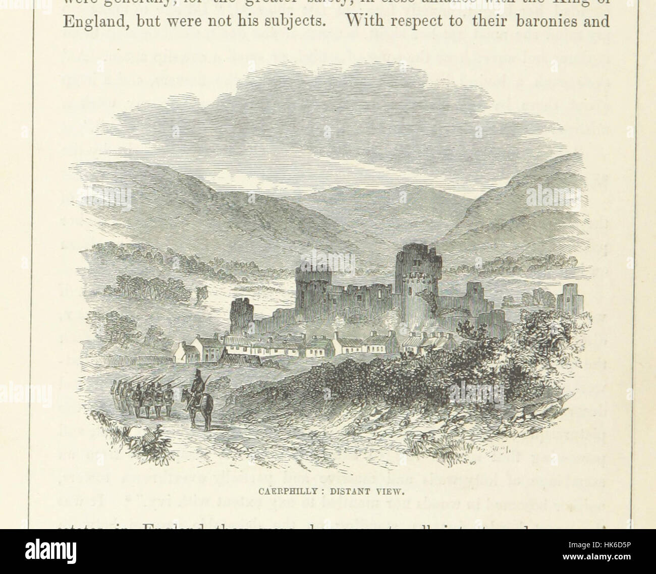 An image from 'The Book of South Wales,' illustrating the geography ...