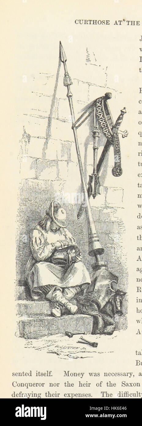 An illustration from 'Danes, Saxons, and Normans,' showcasing a ...