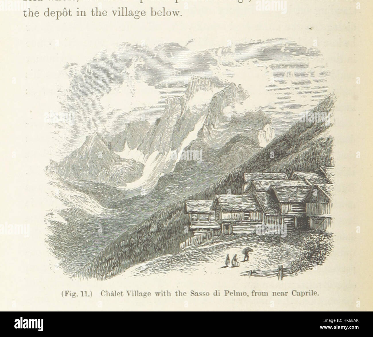 The Alpine Regions of Switzerland and the neighbouring countries. A ...