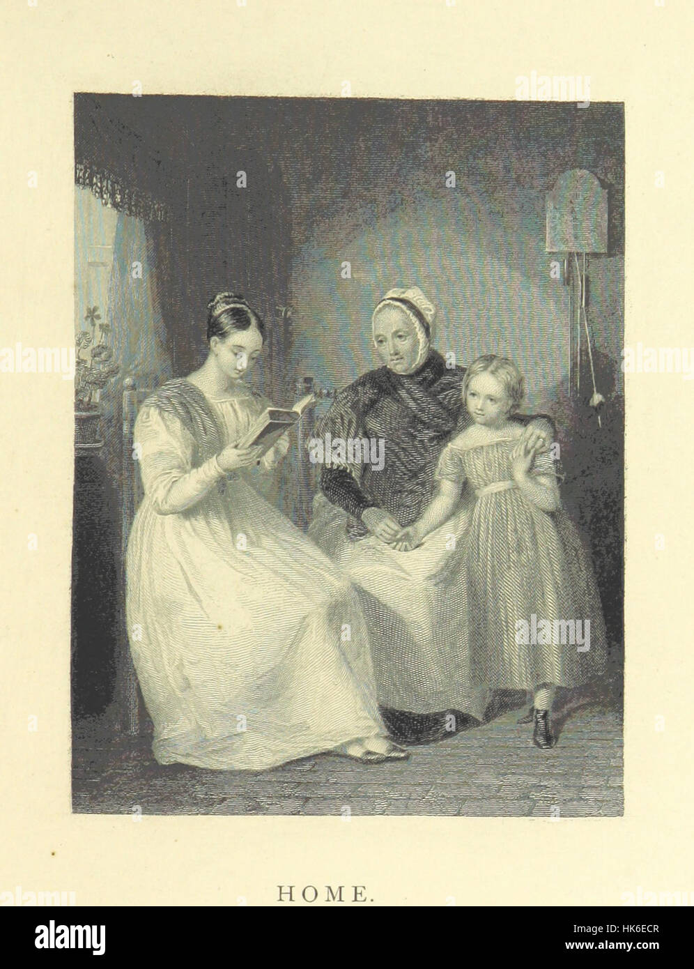 An image from 'Gems of English Poetry,' featuring renowned English ...