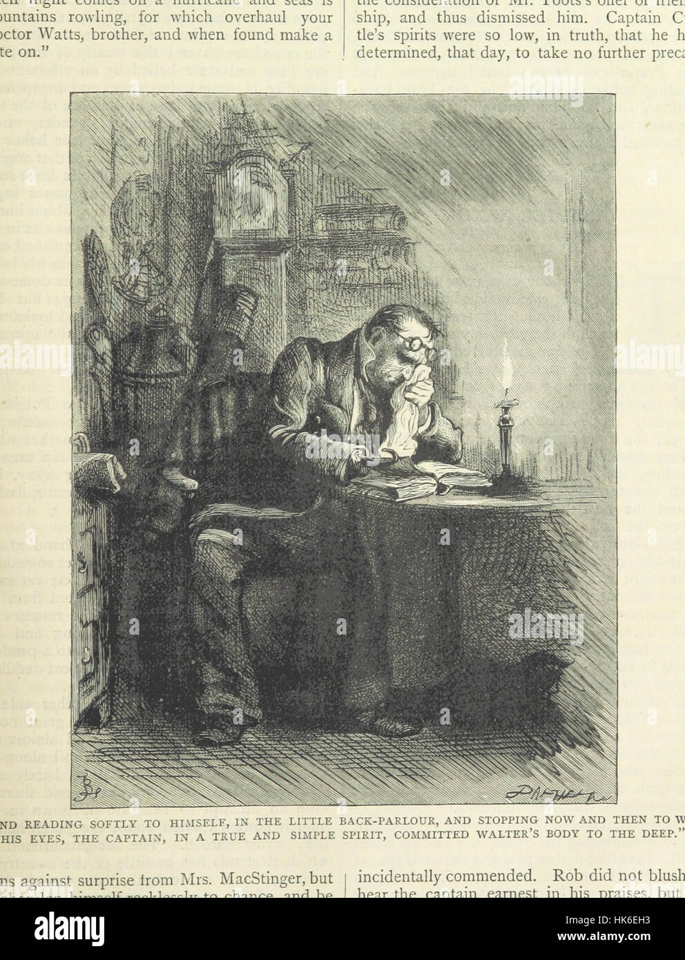 An illustration from 'The Works of Charles Dickens,' showcasing ...