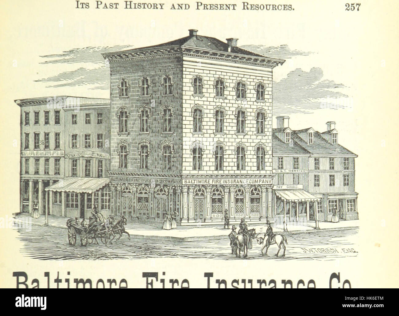 Image taken from page 265 of 'The Monumental City', depicting Baltimore ...