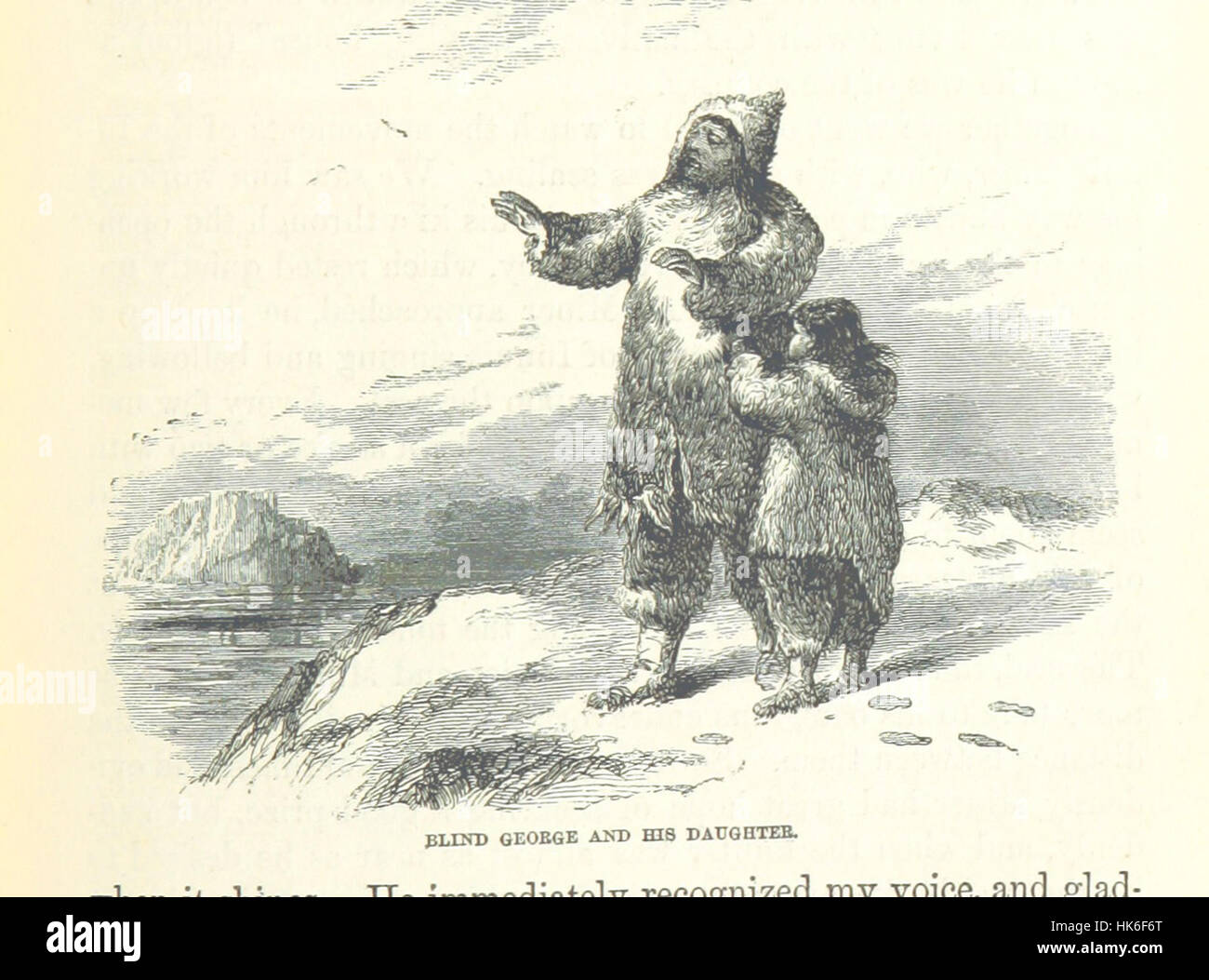 Illustration from 'Life with the Esquimaux', depicting Captain C. F. H ...