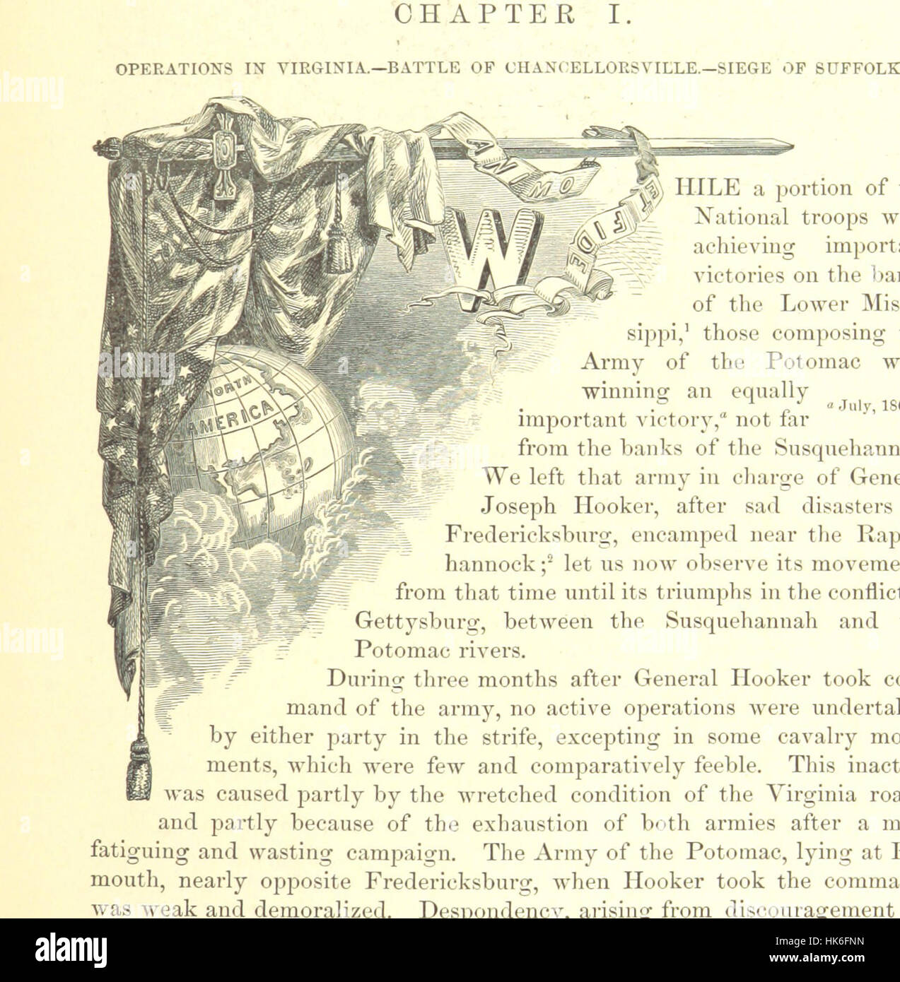 A visual history of the American Civil War, featuring numerous wood ...