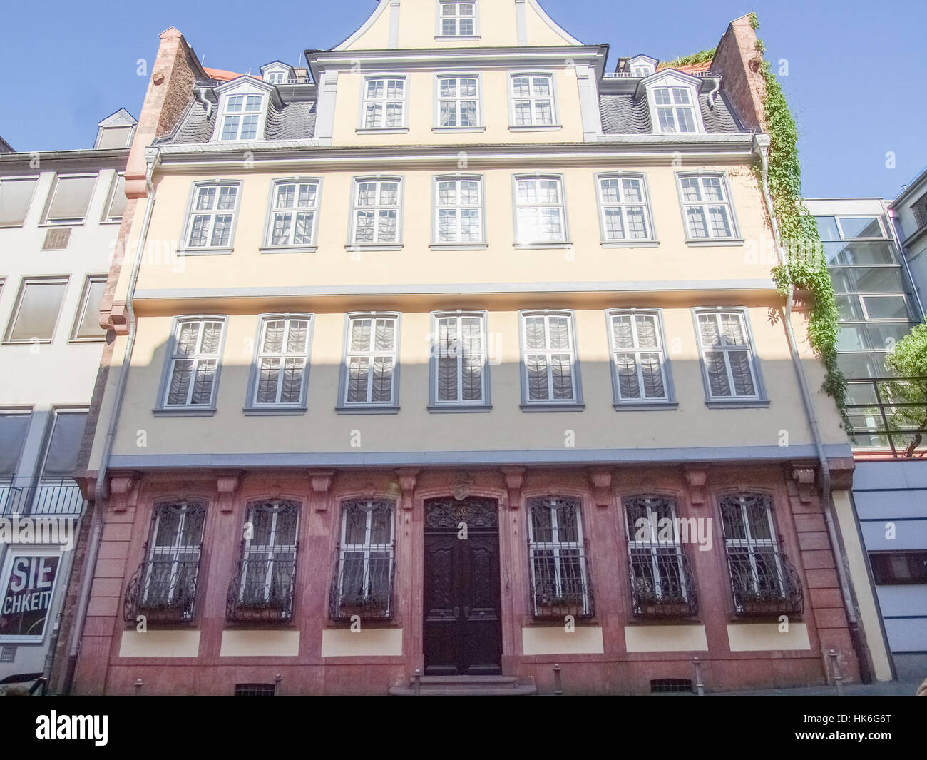 Goethe House Frankfurt High Resolution Stock Photography and Images - Alamy