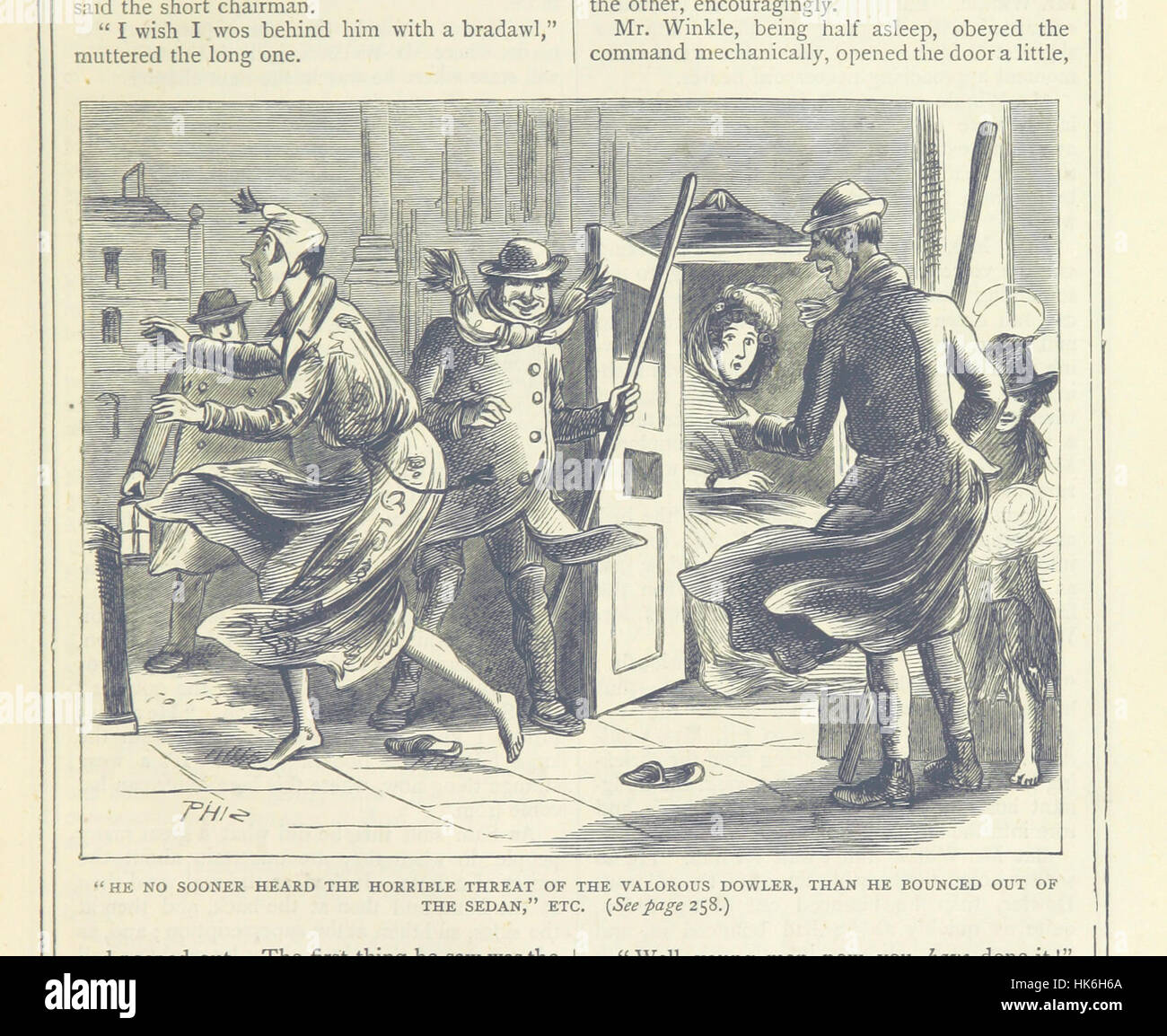 Illustration from 'The Works of Charles Dickens', depicting scenes from ...