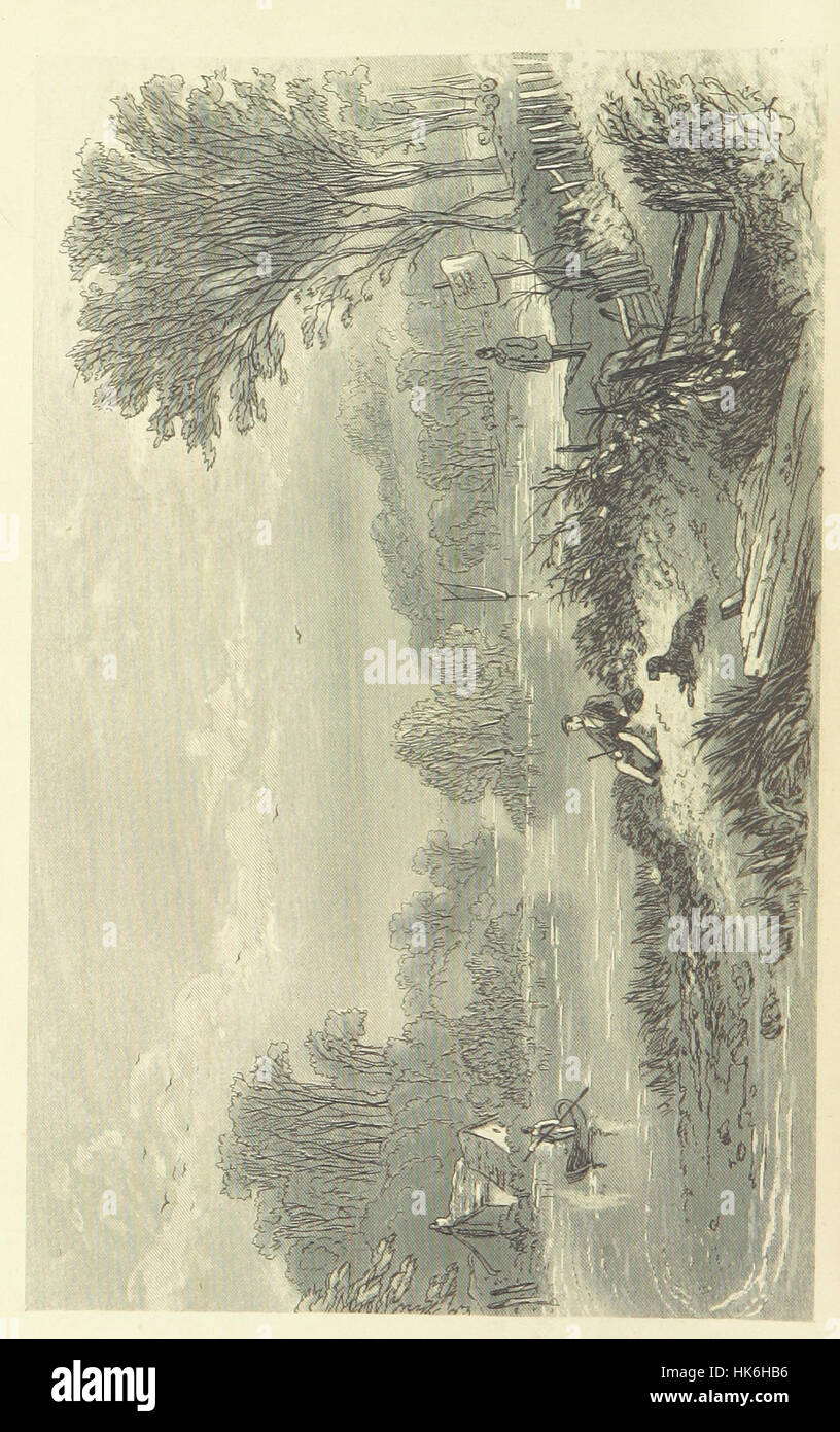 An illustration from 'Works of Charles Dickens', showing a scene from ...