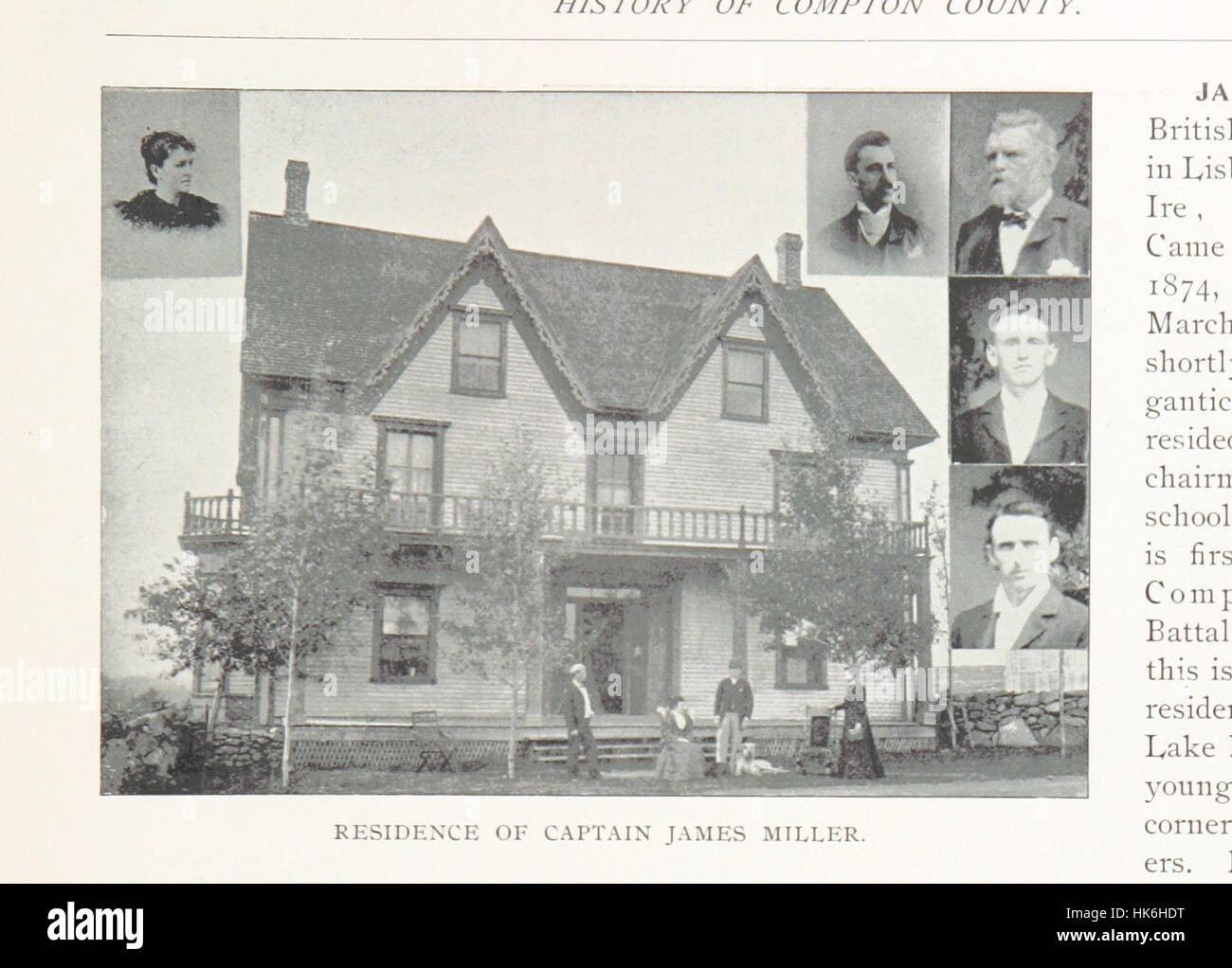 This image, from page 279 of 'History of Compton County,' showcases ...