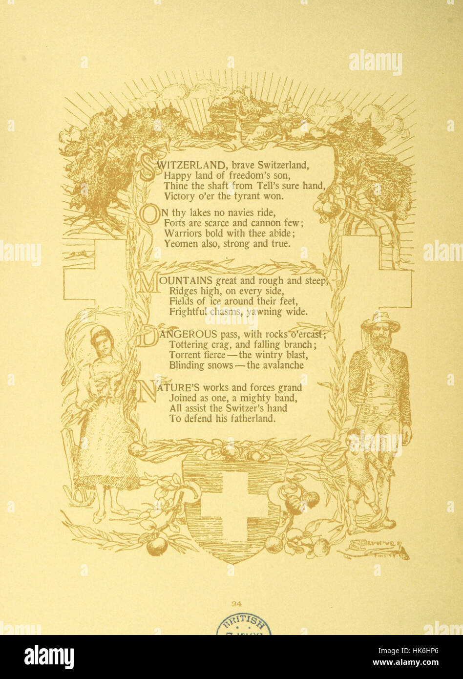 Poems on Mont Blanc and Switzerland ... Illustrated by R. F. Seymour ...