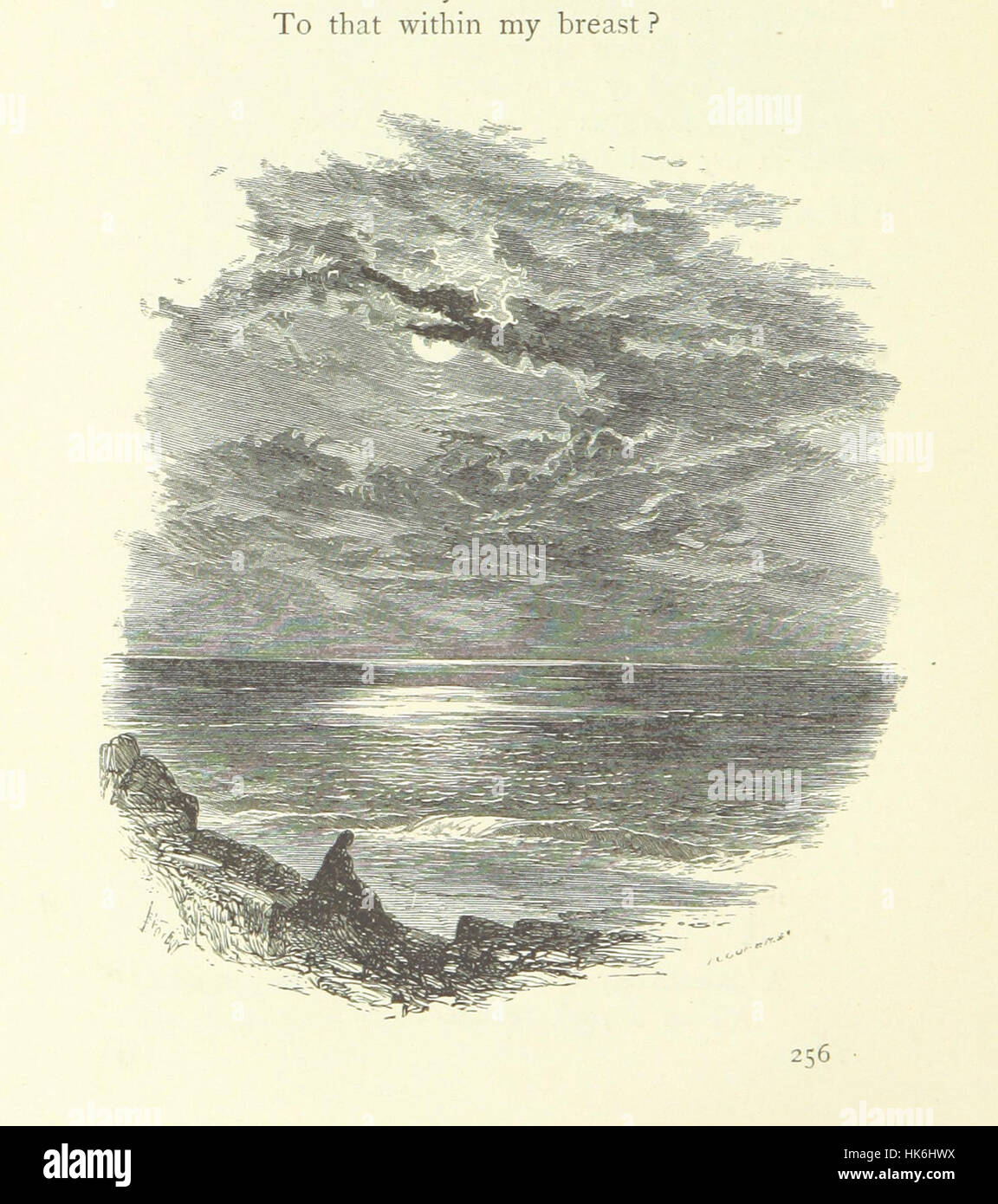 Illustration from 'Favourite English Poems and Poets', a collection of ...