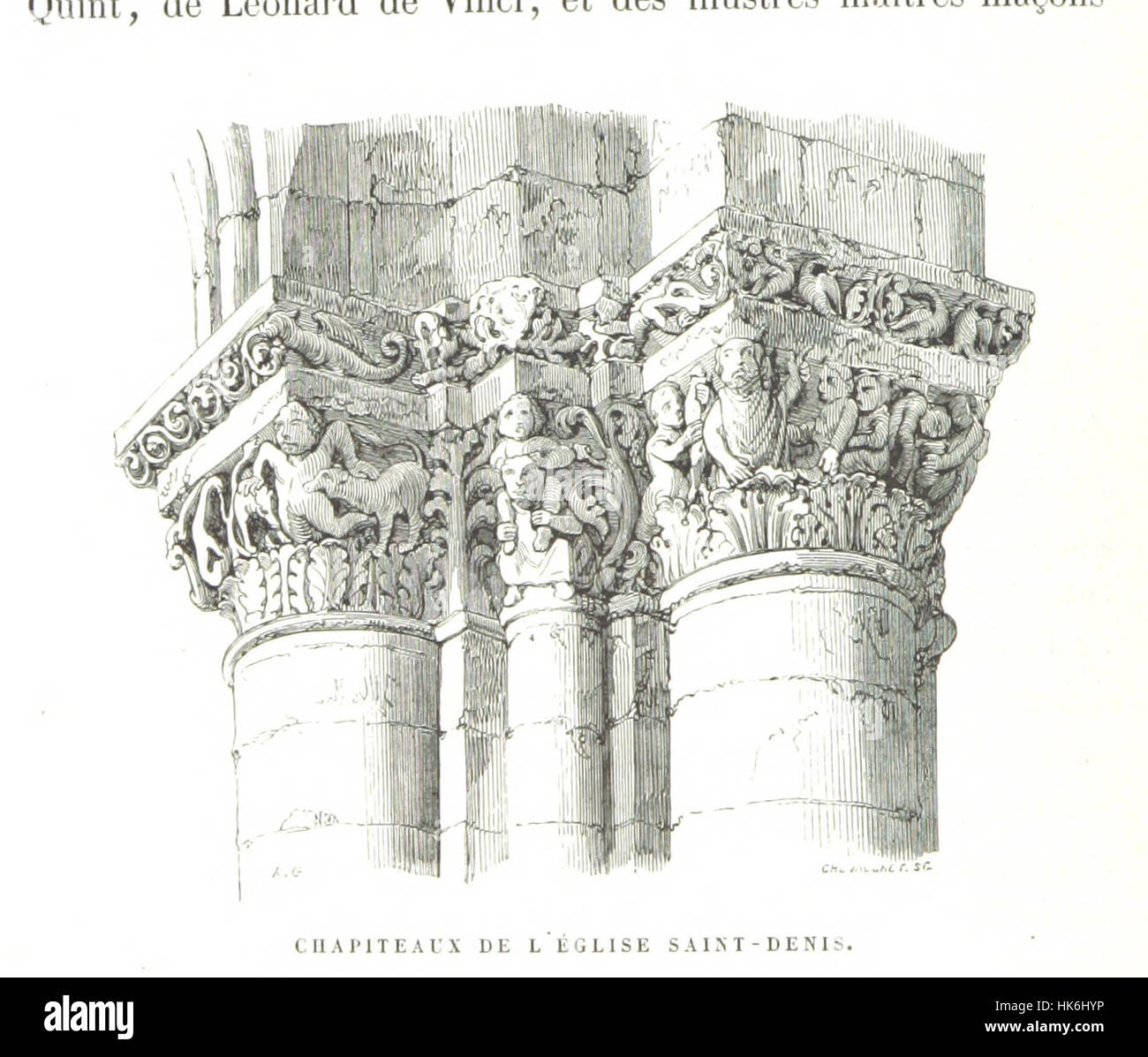 The image shows a page from 'Promenades pittoresques en Touraine,' a ...