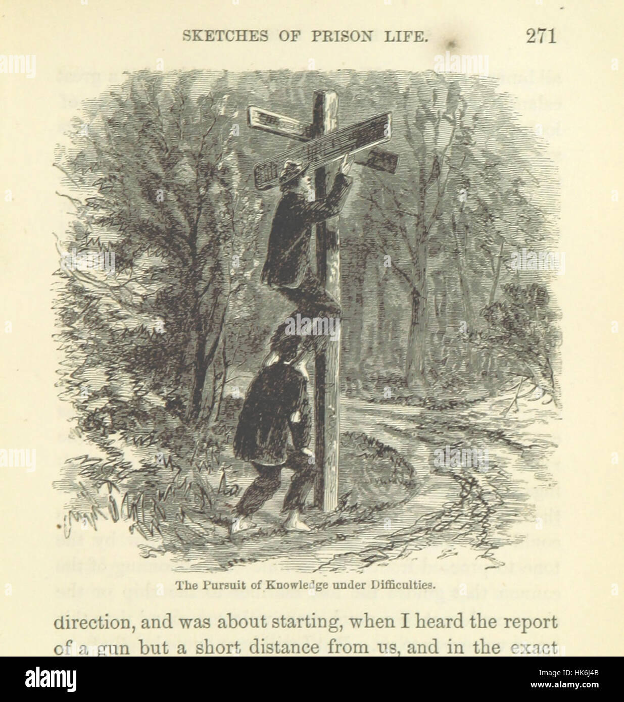 A page from 'Prison Life in the South,' a firsthand account of the ...