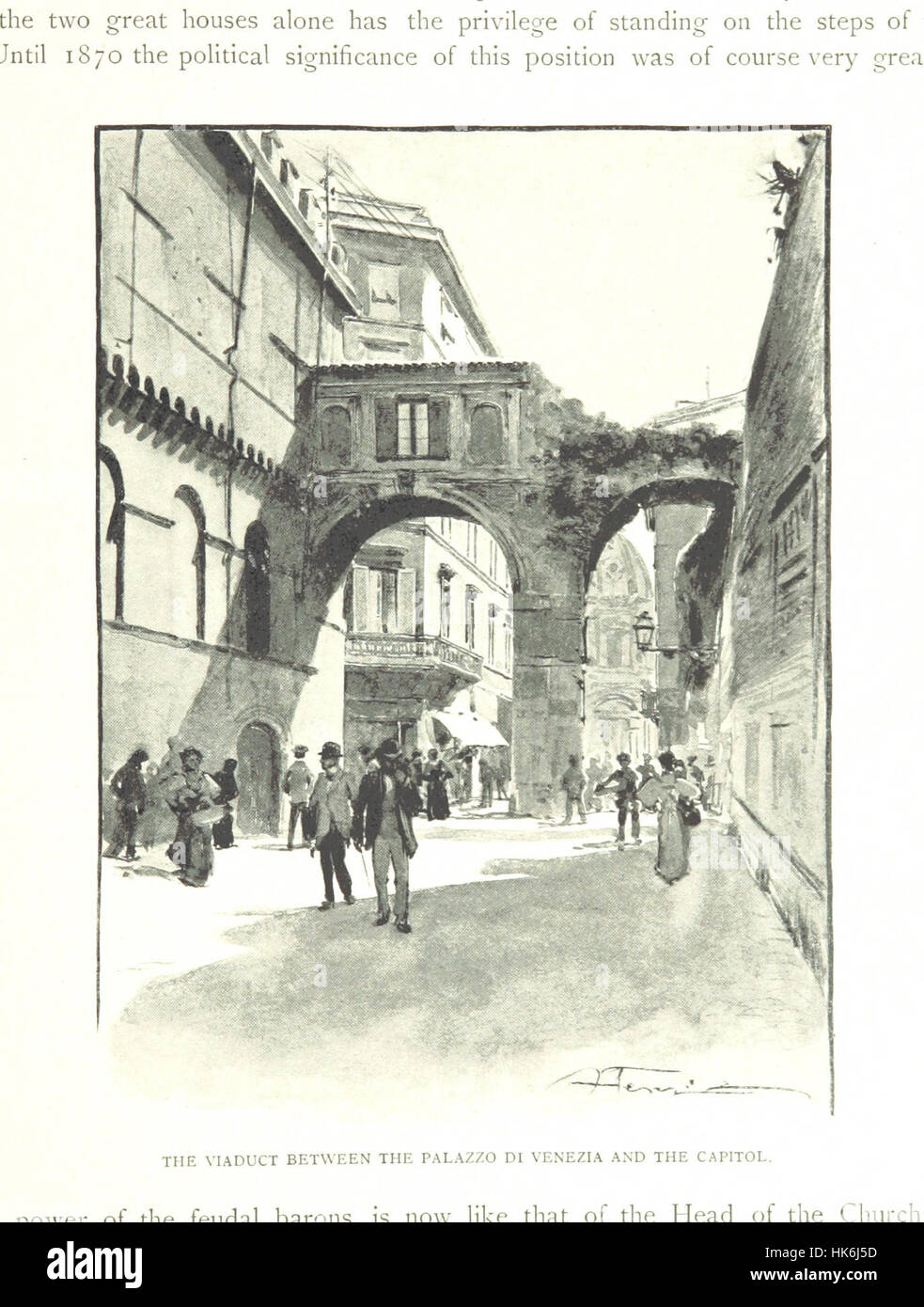 Illustration from 'Rome,' edited by Mrs. A. Bell, providing a visual ...