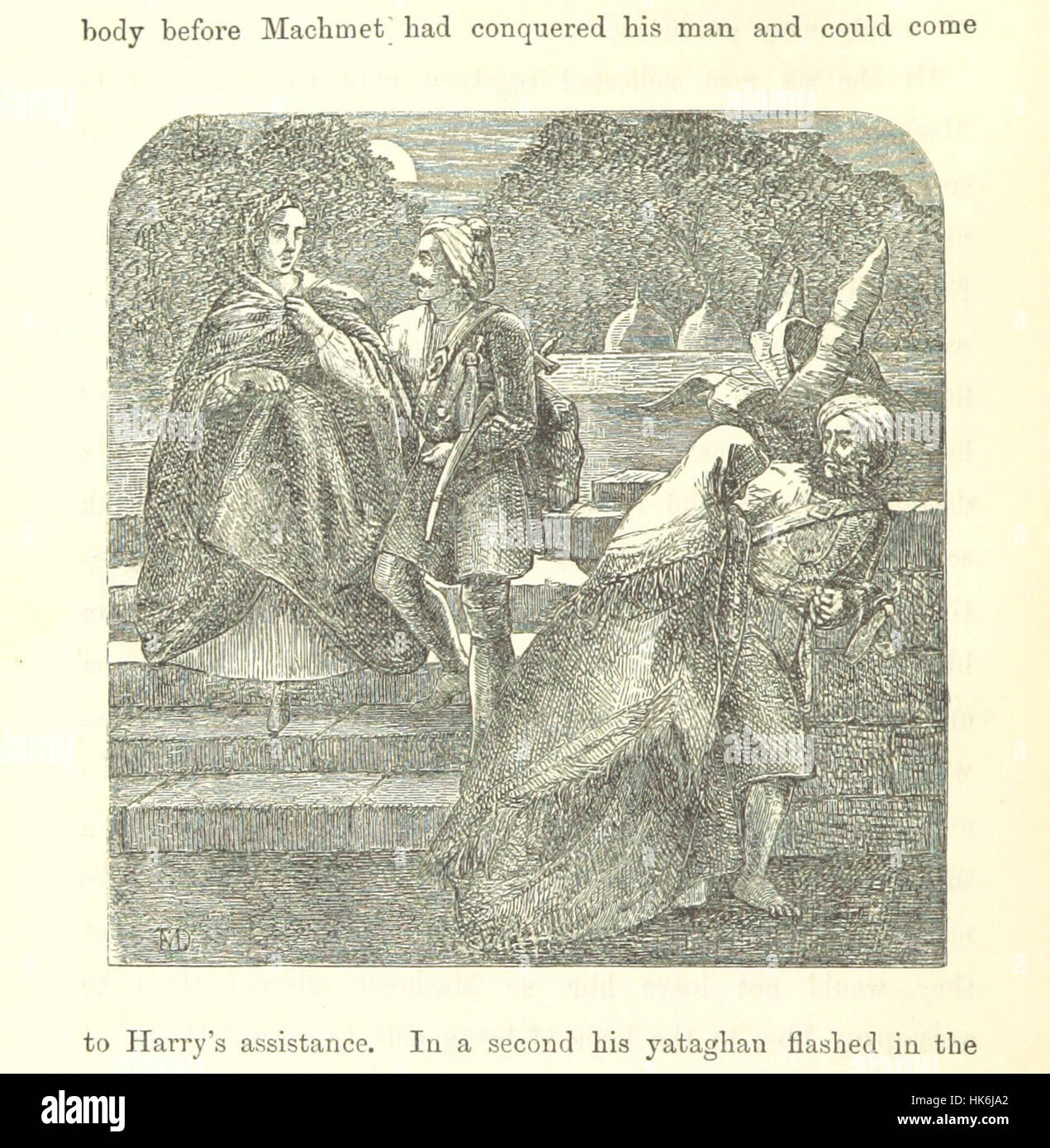 Image depicting a person or figure in the role of a fife and drum ...